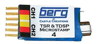CASTLE Berg Microstamp 4L 4Ch Micro Rx FM #ms4l