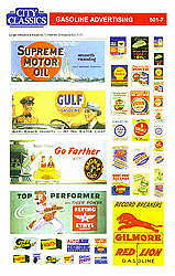 City-Classics Gas Advertising signs