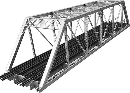 Central-Valley 150' Double-Track Pratt Truss Bridge Kit #1907