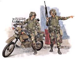 DML US Light Infantry Plastic Model Military Figure 1/35 Scale #3009