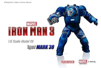 DML Iron Man 3 Mark XXXVIII Igor Model Kit Plastic Model Comic Book ...