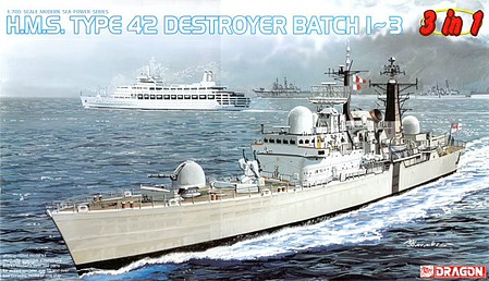 DML H.M.S. Type 42 Destroyer Batch