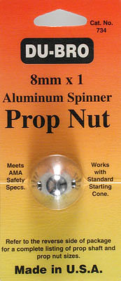 Du-bro Spinner Prop Nut 8mm #734