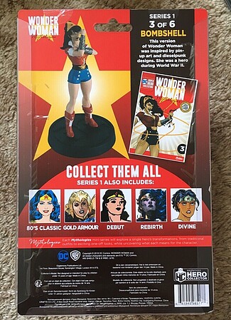 Eaglemoss DC BOMBSHELL WONDER WOMAN #98517