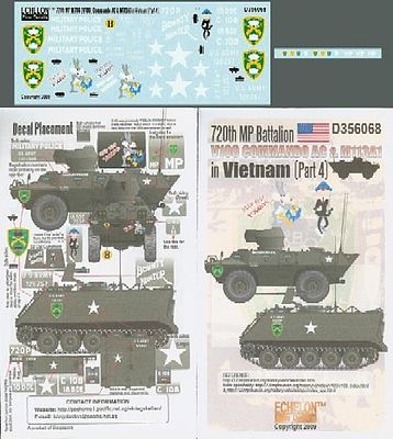 Echelon 720th MP Battalion V100 Commando AC Plastic Model Military ...