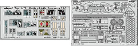 Eduard-Models 1/72 Aircraft- Buccaneer S2C for ARX (Painted)