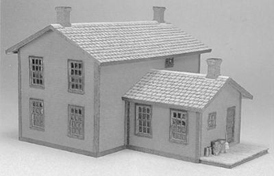 Evergreen-Hill Section house - HO-Scale #214