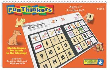 Insight FunThinkers Match Frame Book 2 (Age 5-7/K-2) #ei-4464