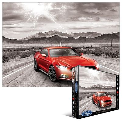 EuroGraphics 2015 Ford Mustang Classic Car (1000pc) Jigsaw Puzzle 600 ...