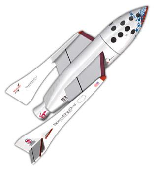 Estes X-Prize Space Ship One Model Rocket Kit #2191