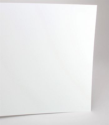 Evergreen (bulk of 2) 12 x .100 x 24 White Sheets (2) Model Scratch ...