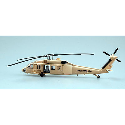 Easy-Models UH-60 BLACKHAWK Sandhawk Pre-Built Plastic Model Helicopter ...