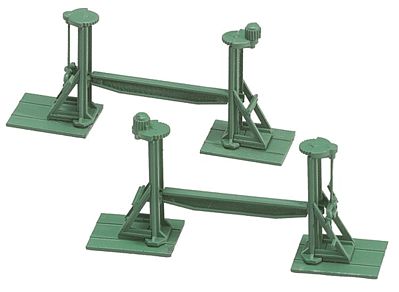 Faller Spindle Lifting Freight Car Jacks Kit (2)