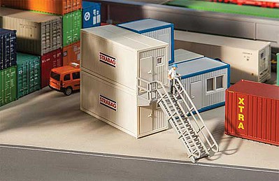 Faller Portable Modular Container Offices with Staircase HO Scale Model ...