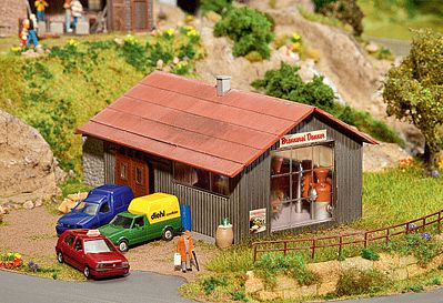 Faller Microbrewery/Distillery Weathered Kit