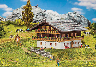 Faller Alpine Farm Kit HO Scale Model Railroad Building #130554