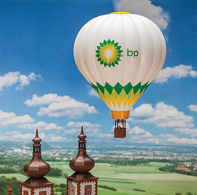 Faller BP Hot Air Balloon Kit HO Scale Model Accessory #131002