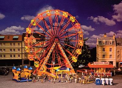 Faller Fun Fair Set - Kit - HO-Scale #140340