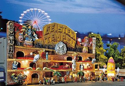 Faller Ghost Temple Roundabout - Kit 4-3/16 x 7-1/8 x 7-1/4'' 36 x 18 x ...