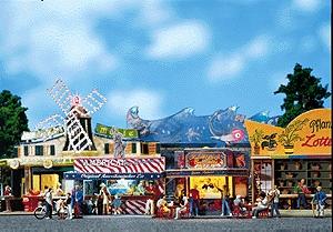 Faller Two Fair Booths - HO-Scale #140465