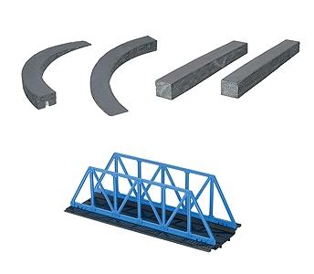 Faller Bridge Set #1 Faller 1-2-3 System For Marklin C Track Bridge- 7 ...