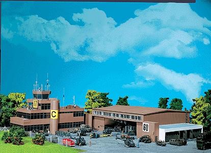 Faller Military - Airfield Control Tower Building 15-7/16 x 7-1/16 x 11 ...
