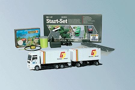 Faller Car System Start Set MAN Lorry w/Trailer (Herpa) - HO-Scale #161511