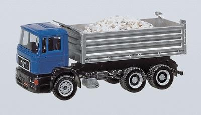 Faller Car System MAN F 2000 Side-Tip Dump Truck (Herpa) - HO-Scale #161568