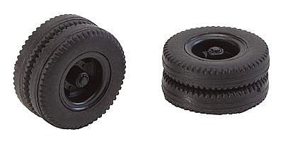Faller Dually Truck Tires & Rims HO Scale Model Railroad Road Accessory ...