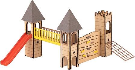 Faller Playground Kit HO Scale Model Railroad Building Accessory #180446
