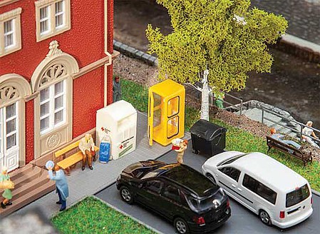Faller City Detail Set HO Scale Model Railroad Road Accessory #180452