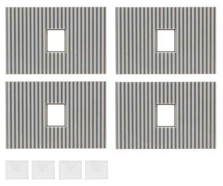 Faller Corrugated Roof Panels with Skylights (4) HO Scale Model ...