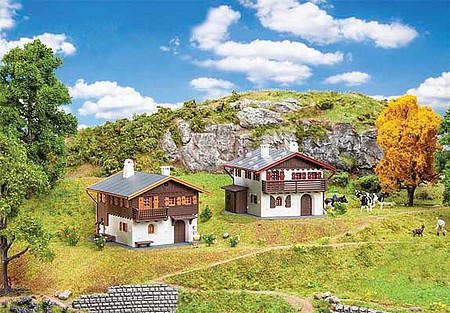 Faller Alpine House Set Kit HO Scale Model Railroad Building #190162
