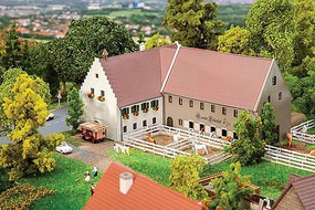 Farm N Scale Model Railroad Buildings