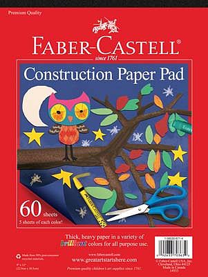 Faber-Castell Construction Paper Pad #fc14553
