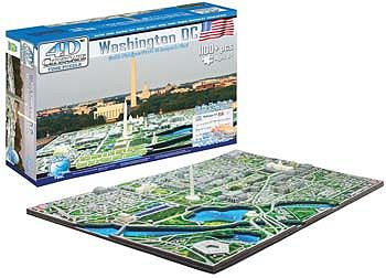 4D-Cityscape Washington DC Skyline 1100pcs 3D Jigsaw Puzzle #40018