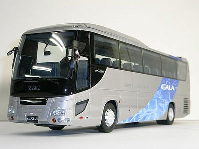 Fujimi Isuzu Gala Hi-Decker Bus Plastic Model Vehicle Kit 1/32 Scale #1126