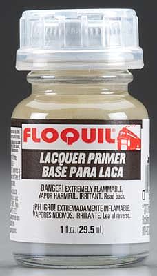 Floquil Super Fine Gray Lacquer Primer 1 oz