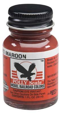 Floquil Polly Scale Rock Island Maroon 1 oz #f414248