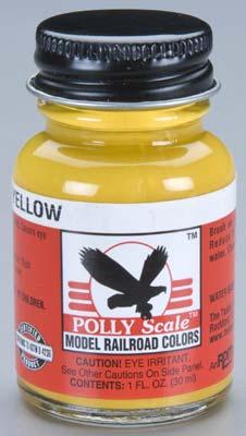 Floquil Polly Scale Reading Yellow 1 oz #f414378