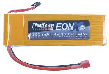 Flight-Power LiPo EONX 30 4S 14.8V 3350mAh 30C