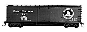 Funaro 40' WD tr box GN - HO-Scale #3701