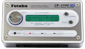 Futaba Li-Ion 14MZ Tx/Rx Battery Charger #cr-2500