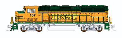 Fox EMD GP60M DC Burlington Northern Santa Fe #107 N Scale Model Train ...