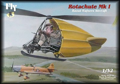 Fly-Models Rotachute Mk I One-Man Rotor Kite Aircraft Plastic Model ...