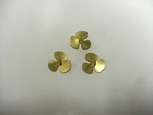 G-Factor German Bismarck Brass Propellers for Trumpeter Plastic Model ...