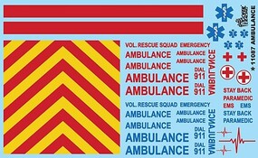 Plastic Model Vehicle Decals