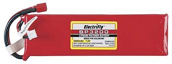 Great-Planes LiPo 2S 7.4V 3200mAh 20C ElectriFly BP Series #gpmp0726