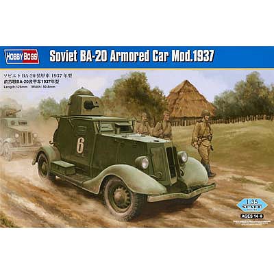 HobbyBoss Soviet BA-20 Armored Car Mod. 1937