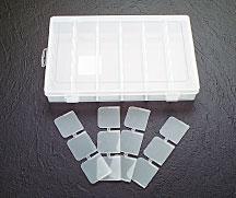 Hobbico Parts Box 11x7x2 w/Adj Compartments #6824ab